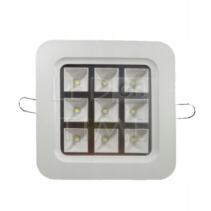 Lampa LED 9W szkło biała dzienna LAM-0765 LEDonTIM (5901549995596 ...