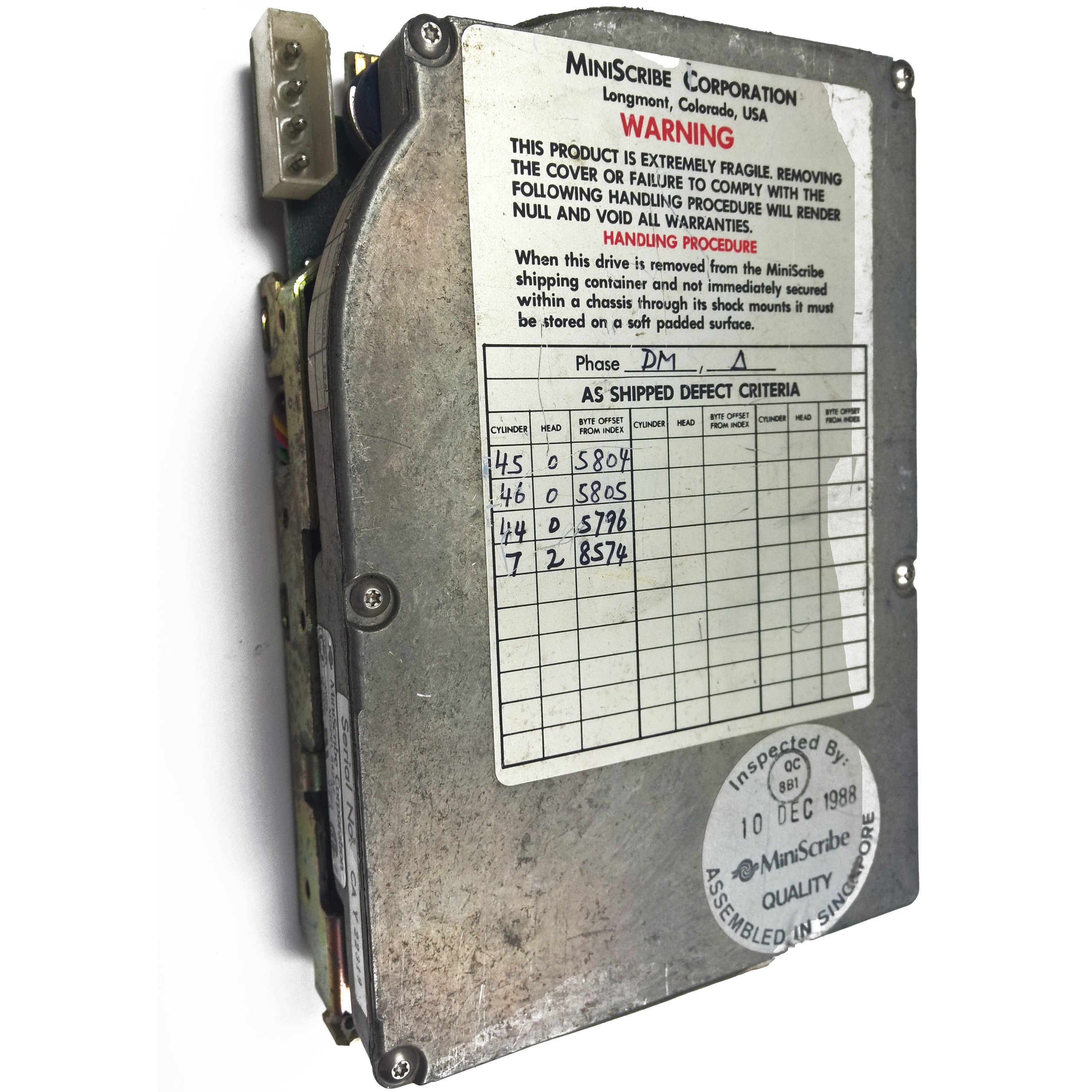 MFM 21MB MINISCRIBE 8425F UjX - Sklep, Opinie, Cena w Allegro