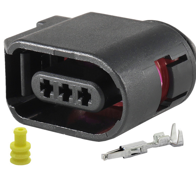 8L0973703 KOSTKA 3 PIN ZŁĄCZE WTYK GNIAZDO VW 1,5 za 30.00PLN z ...