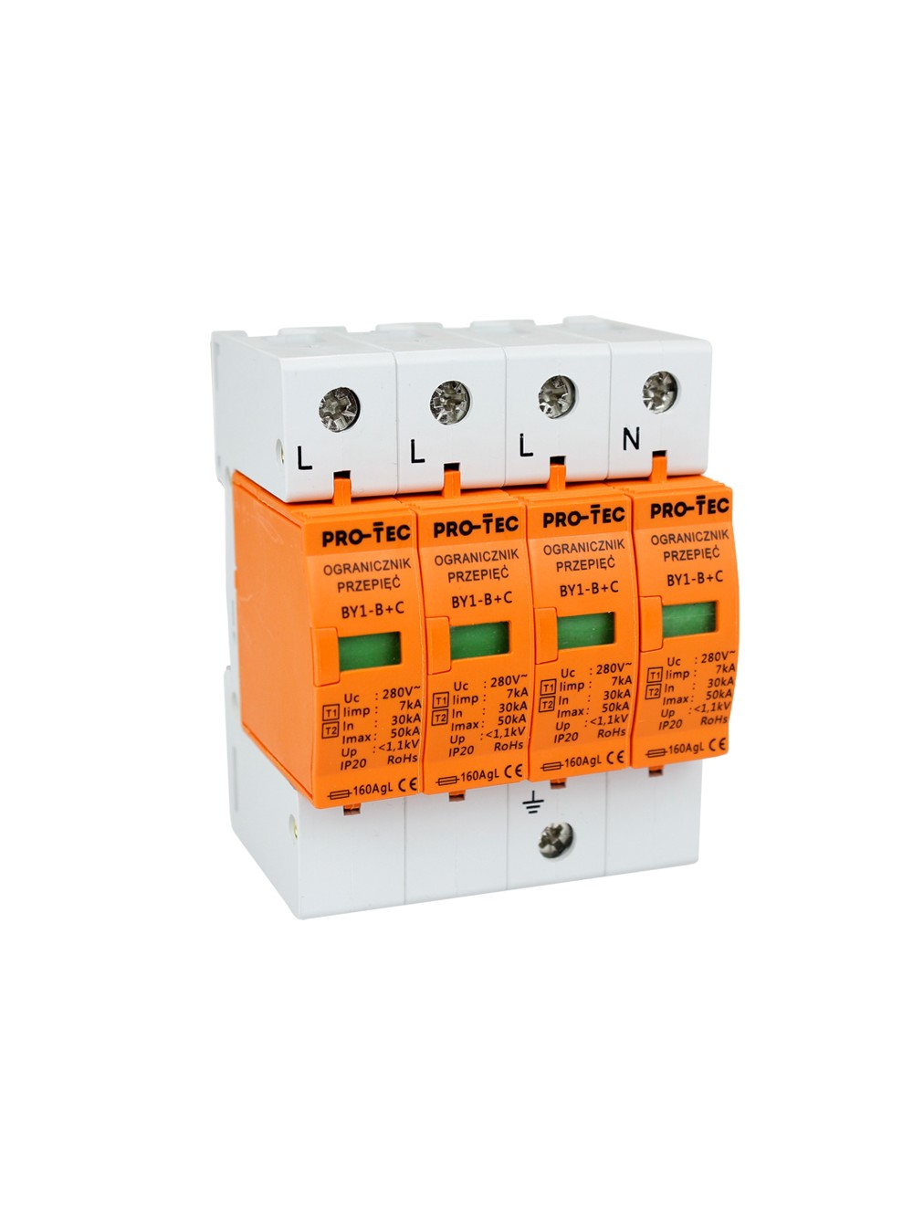 Ogranicznik przepięć Protec 0 V IP20 0 A (5906742652086) • Cena, Opinie ...