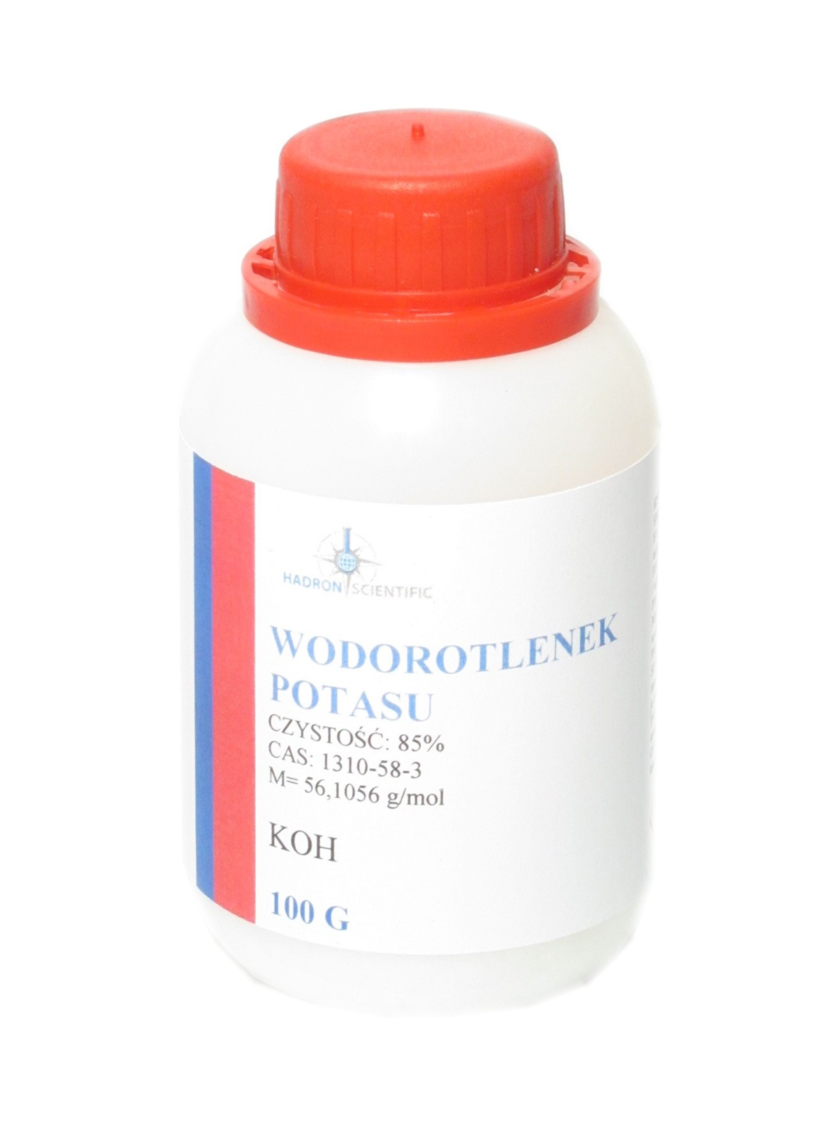 WODOROTLENEK POTASU - KOH - CZ. - 100 G (5903857545463) • Cena, Opinie ...