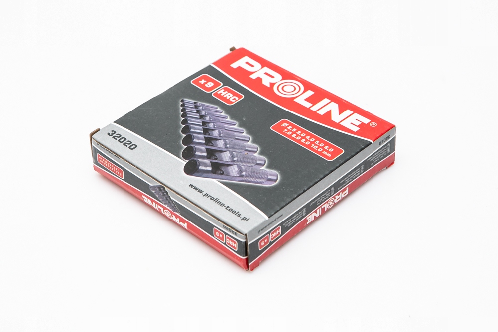 PROLINE KOMPLET ZESTAW PRZEBIJAKI DO SKÓRY 2,5-10,0MM 9 ELEMENTÓW 32020 ...