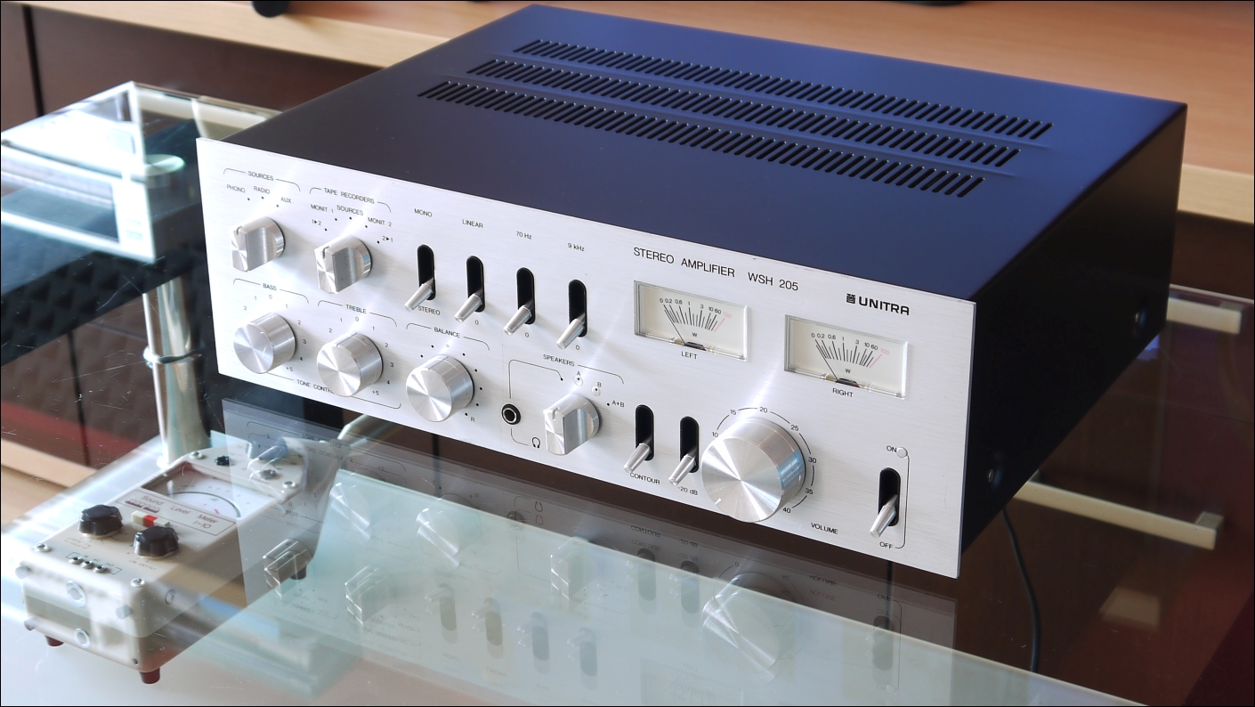 UNITRA WSH-205 WZMACNIACZ DO ZM-1006 PLOMBY 2x60W - 6797454560 ...