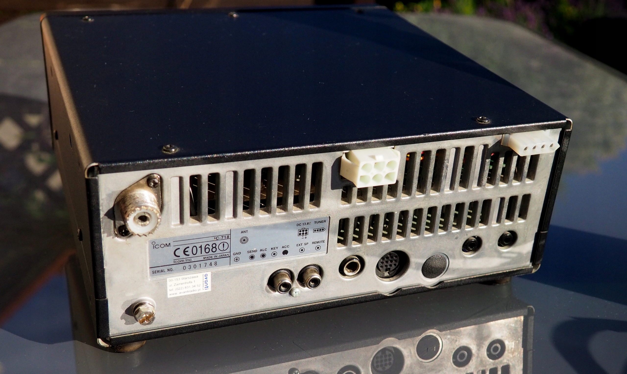 Radiotelefon Icom IC-718 1,8-30MHz - 7438467338 - oficjalne archiwum ...