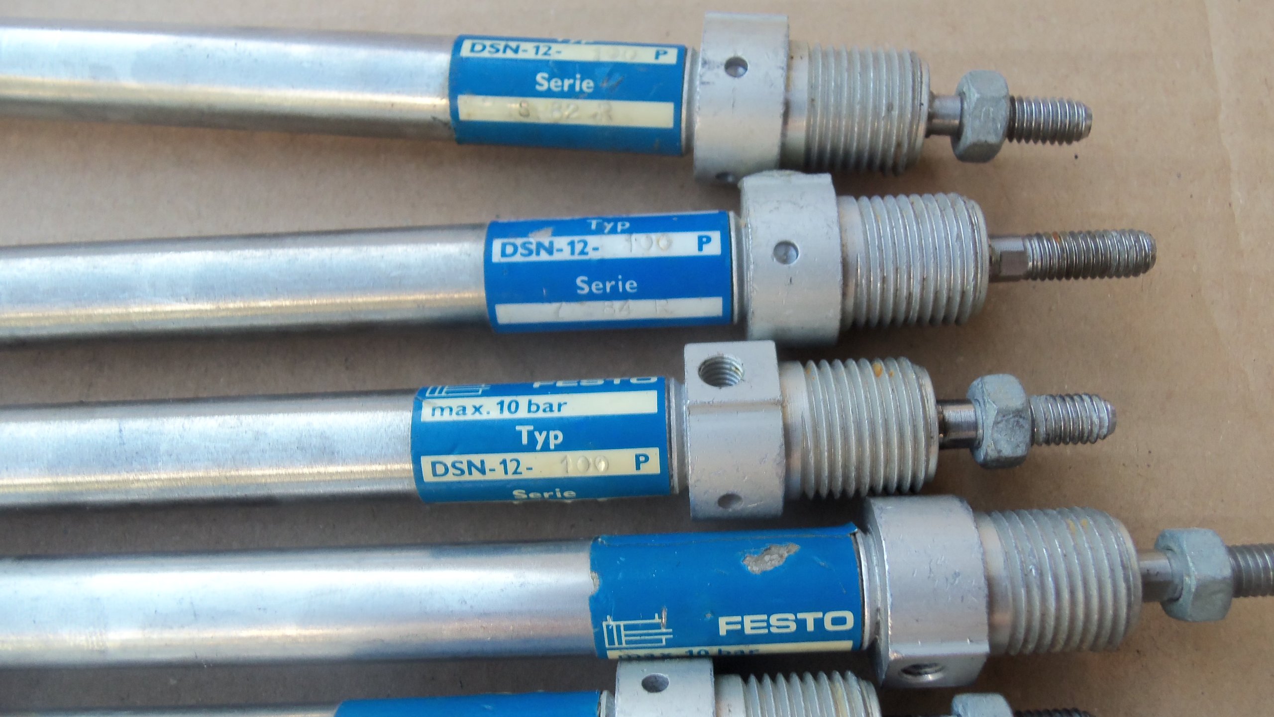 Siłownik pneumatyczny Festo DSN-12-100-P - 7394511355 - oficjalne ...