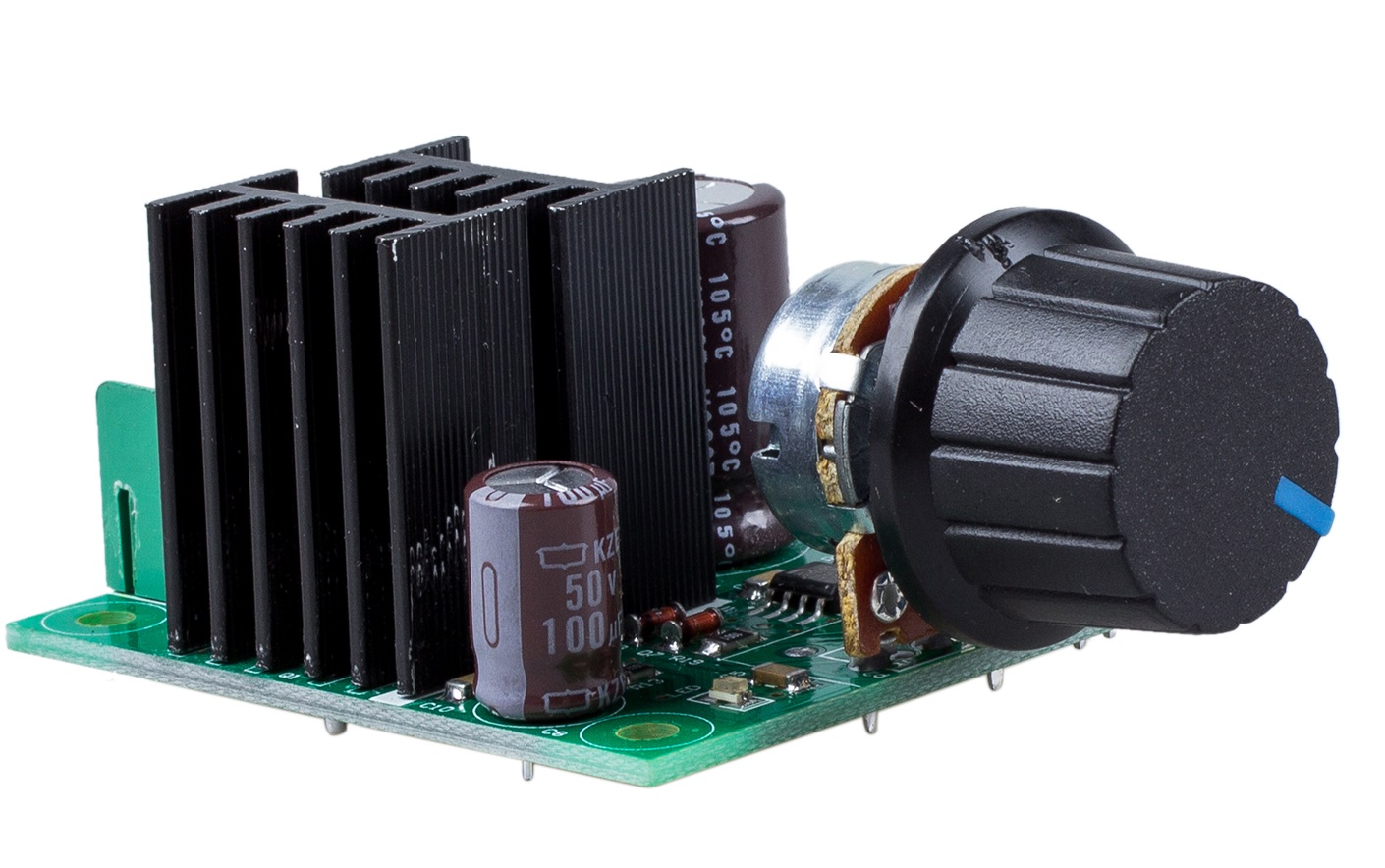 REGULATOR OBROTÓW SILNIKA DC 10-30V 10A - 7398860966 - oficjalne archiwum allegro