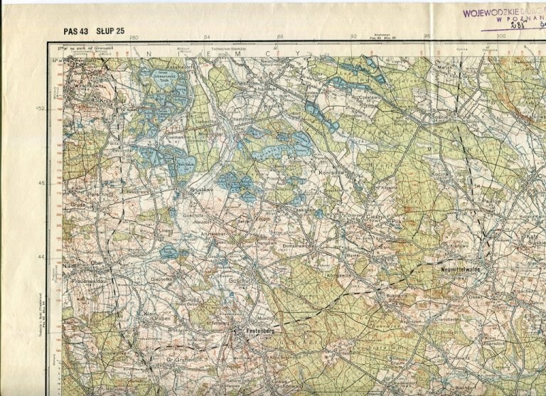 SYCÓW TWARDOGÓRA :: mapa wojskowa WIG : 1934 - 7404634734 - oficjalne ...