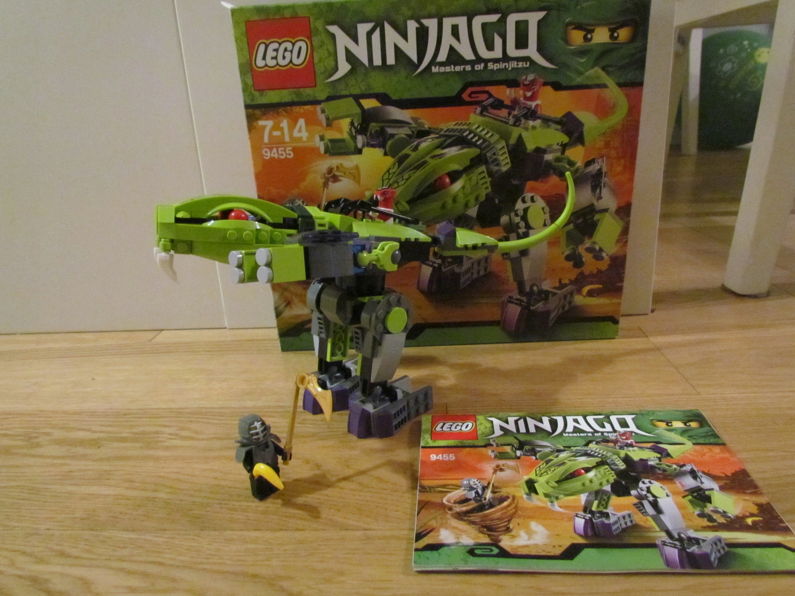 LEGO 9455 Ninjago Fangpyre Mech kompletny - 7674132221 - oficjalne ...