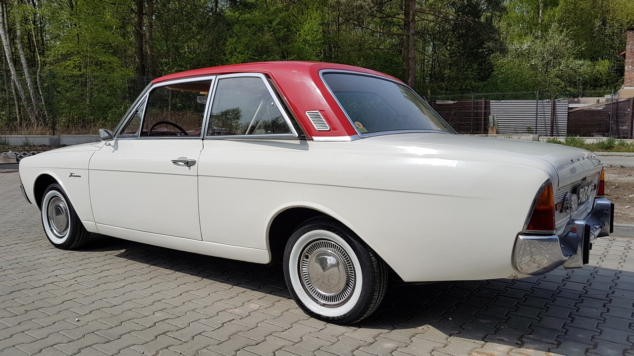 Ford Taunus 1967 M17 sport 1700 V4 70 koni PIĘKNY - 7358427010 ...