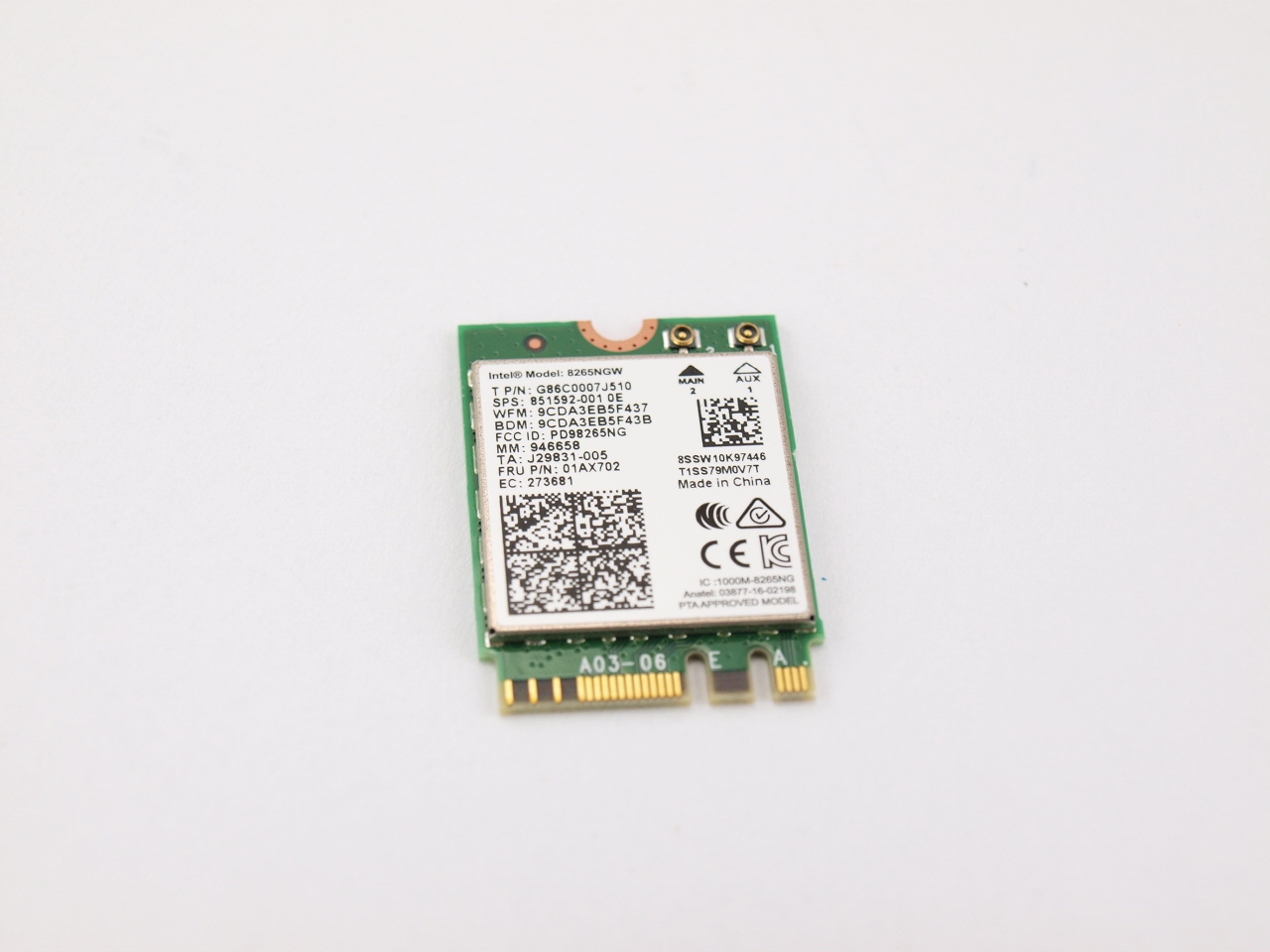Intel 8265 intel Wireless AC 8265 AC 8265NGW - 7605134070 - oficjalne ...