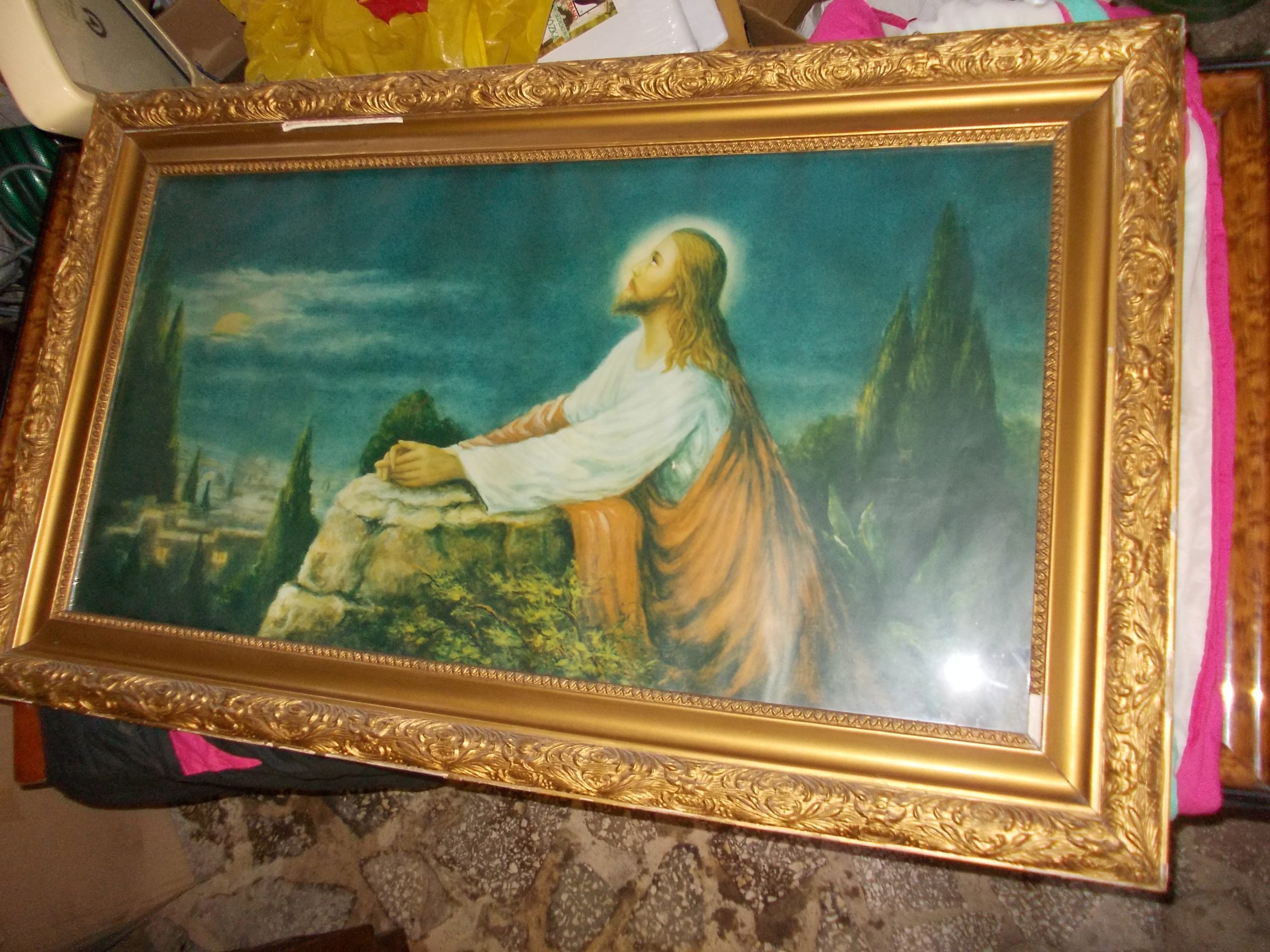 DWA PIĘKNE OBRAZY RELIGIJNE - 7088559454 - oficjalne archiwum allegro