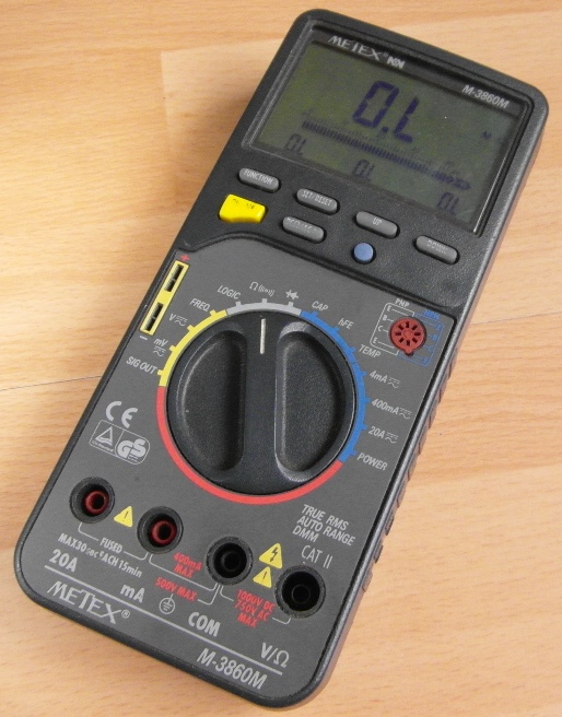 METEX M-3860M Multimetr MIERNIK UNIWERSALNY - 7408361674 - oficjalne ...