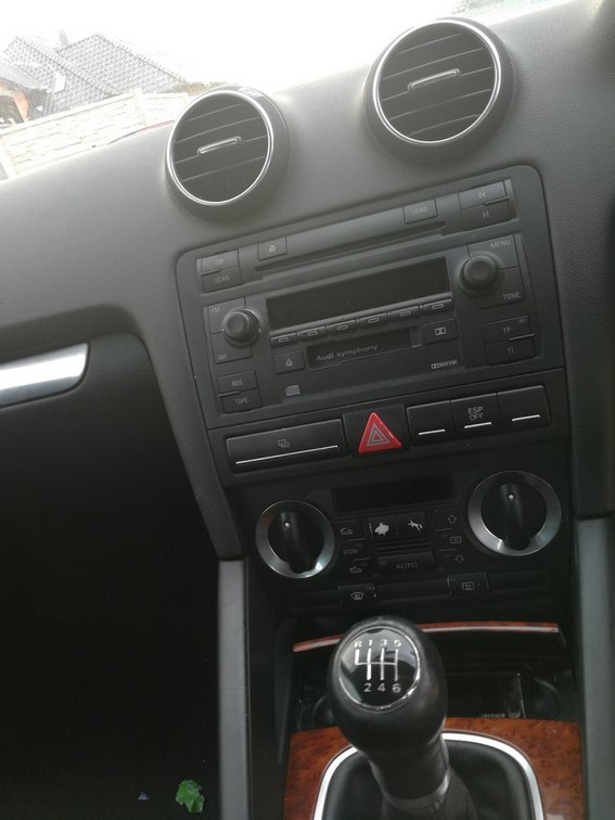 ORYGINALNE RADIO AUDI A3 8P SYMPHONY 2 DIN - 6872317905 - oficjalne archiwum allegro