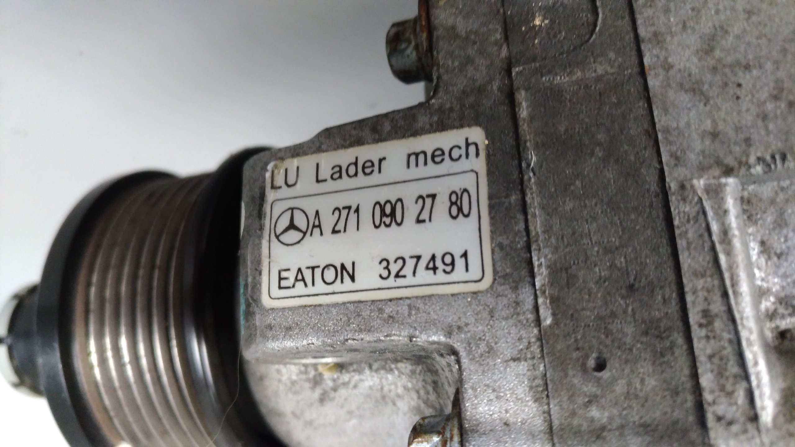 W204 C180 KOMPRESOR EATON A2710902780 - 6996574227 - oficjalne archiwum ...