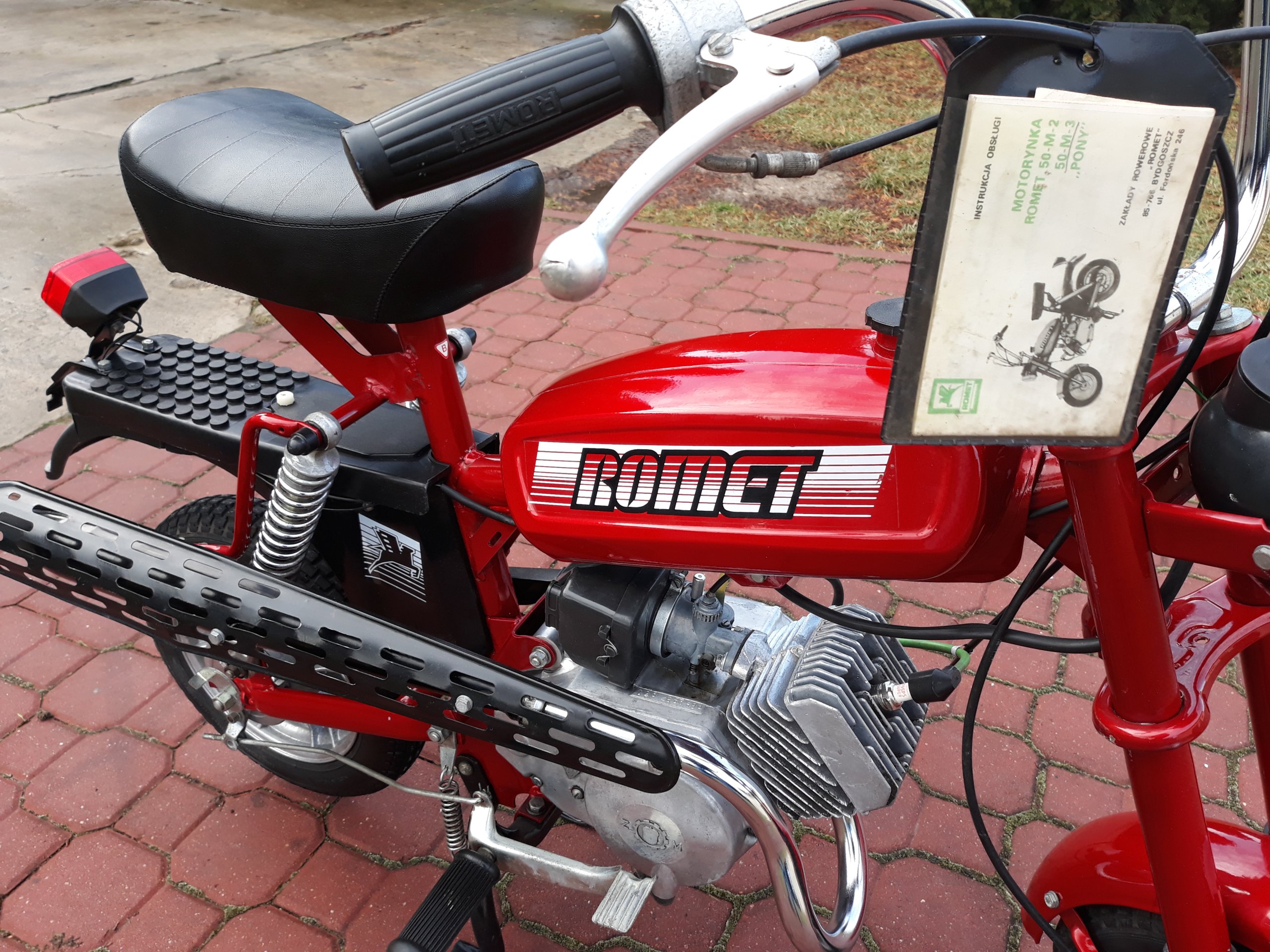 Motorynka Romet PONY 301 ! Faktura zakupu ! NOWA - 7120146316 ...