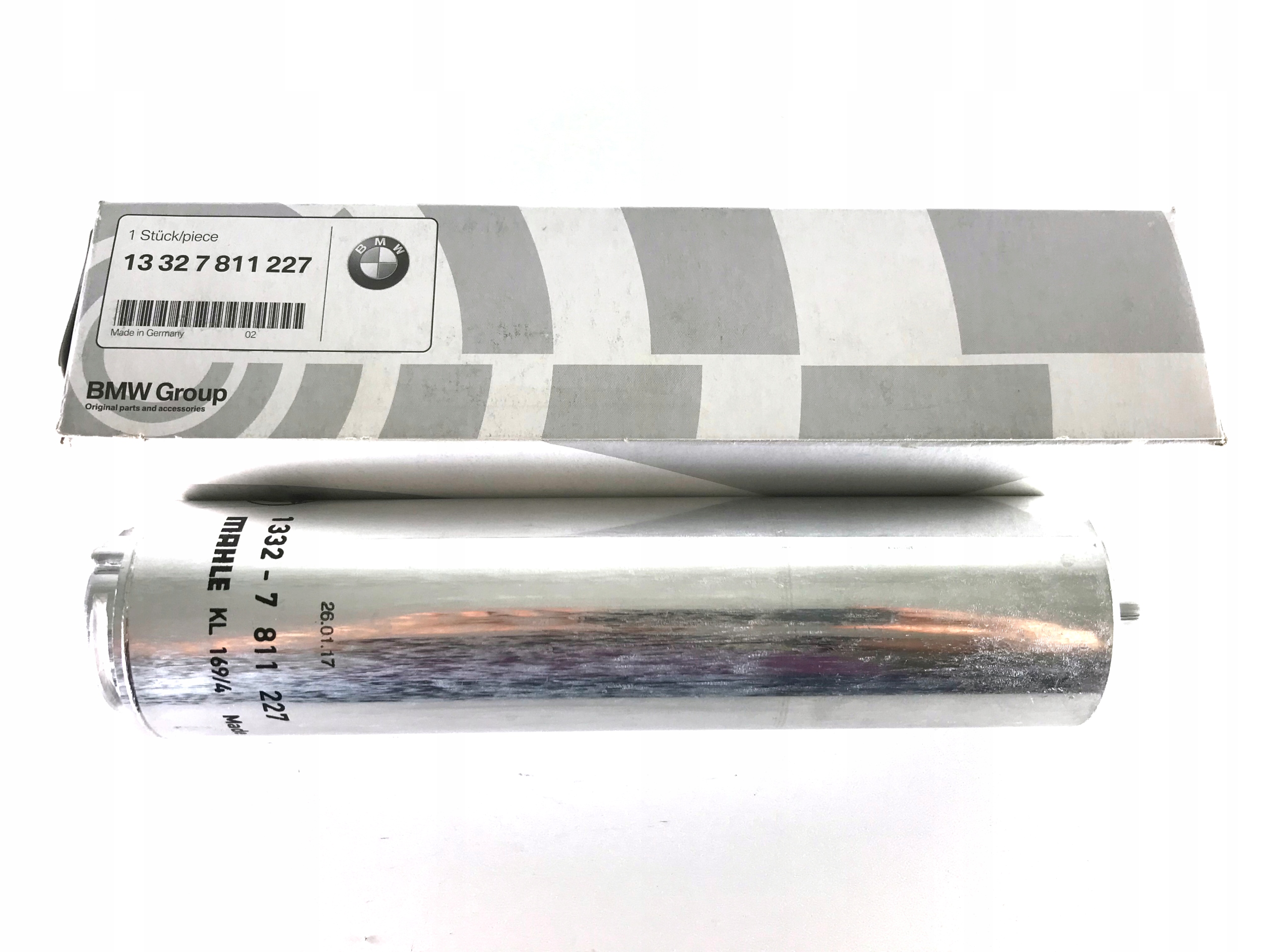 FILTR WKŁAD FILTRA PALIWA BMW 13327811227 ORYG. FV - 7526896559 ...