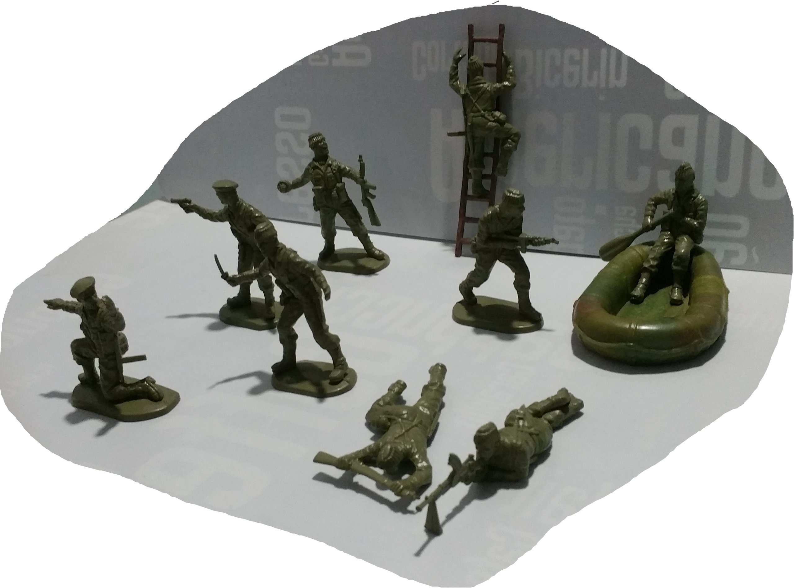 Żołnierzyki PRL 1:32 matchbox - British Commandos - 7145921098 ...