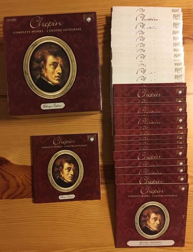 CHOPIN The Complete Works L'oeuvre Integrale 30CD - 7176399927 ...