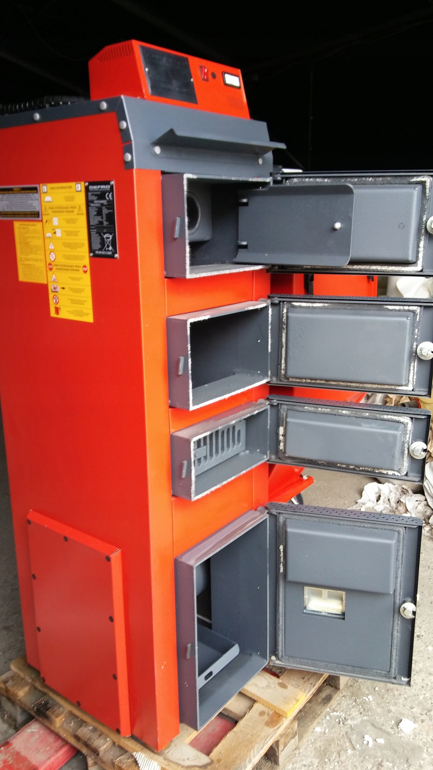 Piec Defro DUO 15 kW - 7540935790 - oficjalne archiwum allegro