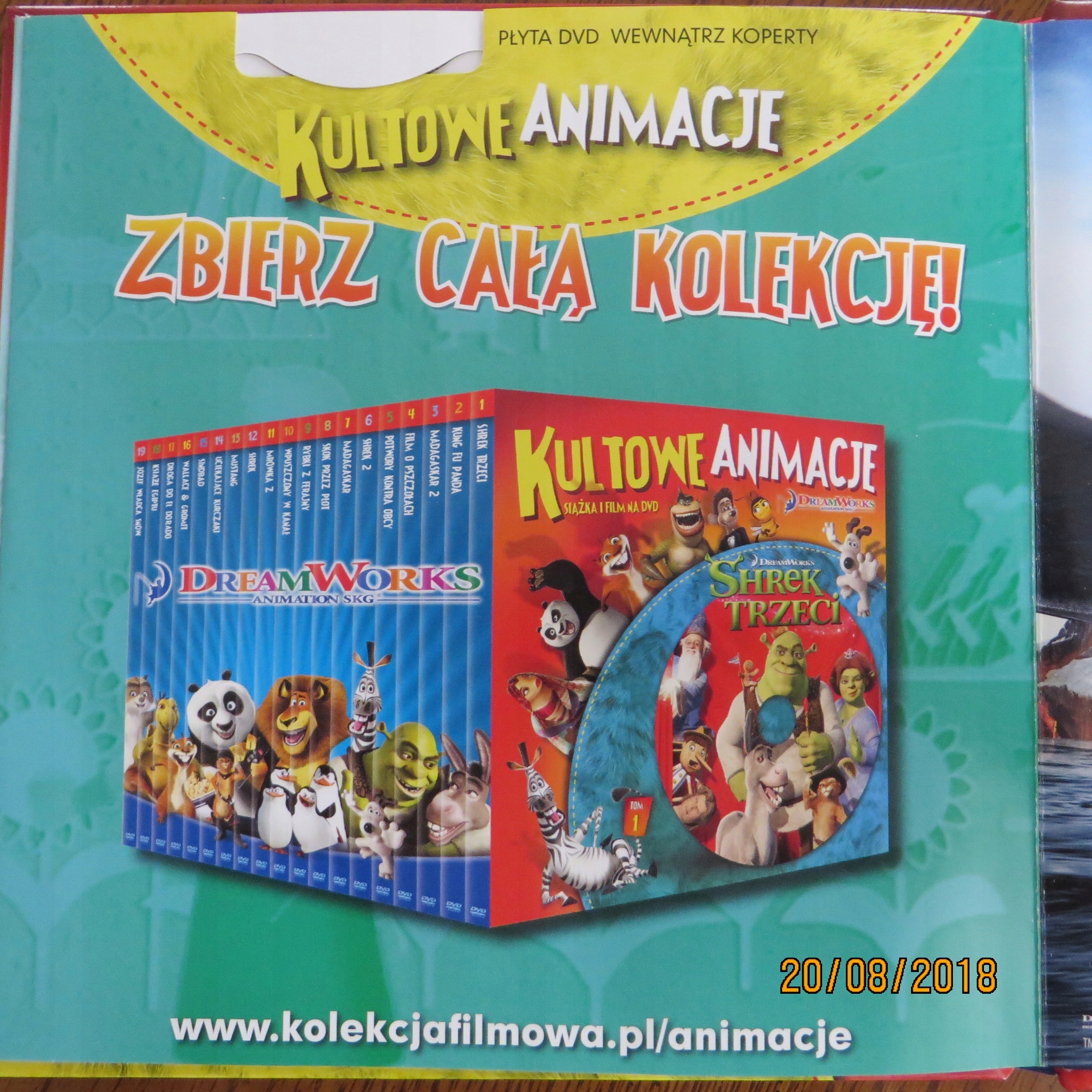 Kolekcja Kultowe Animacje. 19 Bajek na DVD. Cała. - 7520184158 ... Kolekcja Kultowe Animacje. 19 Bajek na DVD. Cała. - 7520184158 ...