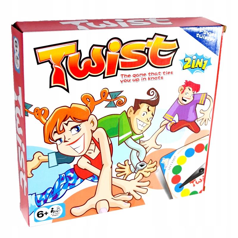 TWISTER MATA Gra Zręcznościowa Rodzinna TWIST - 7042070681 - oficjalne ...