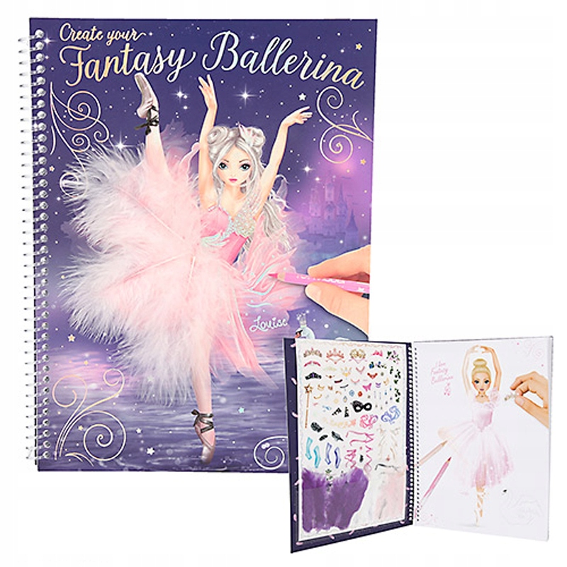 TOP MODEL ZESTAW KREATYWNY fantasy ballerina 10195 - 7673226873 ...