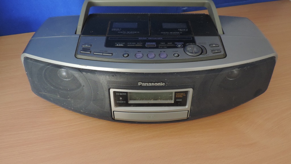 radio magnetofon panasonic - 7203848623 - oficjalne archiwum Allegro