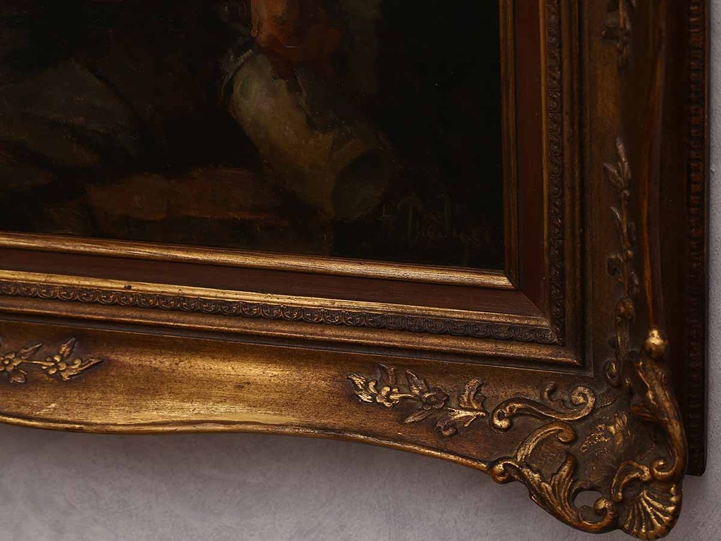 Herman Prediger (1886-1970 Niemcy) piękny obraz - 7668756907 ...