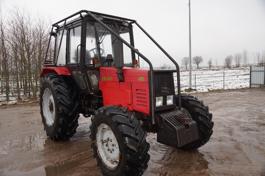 Belarus MTZ 952 ciągnik leśny - 7155990924 - oficjalne archiwum Allegro