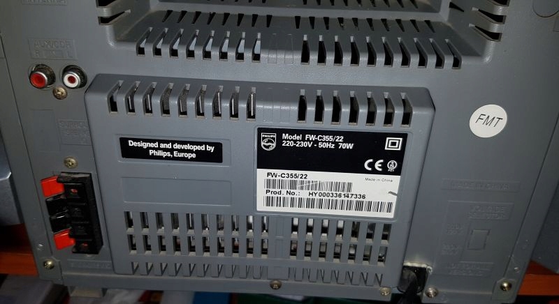 WIEŻA PHILIPS FW-C355/22 MINI HIFI SYSTEM - 7762523992 - oficjalne ...