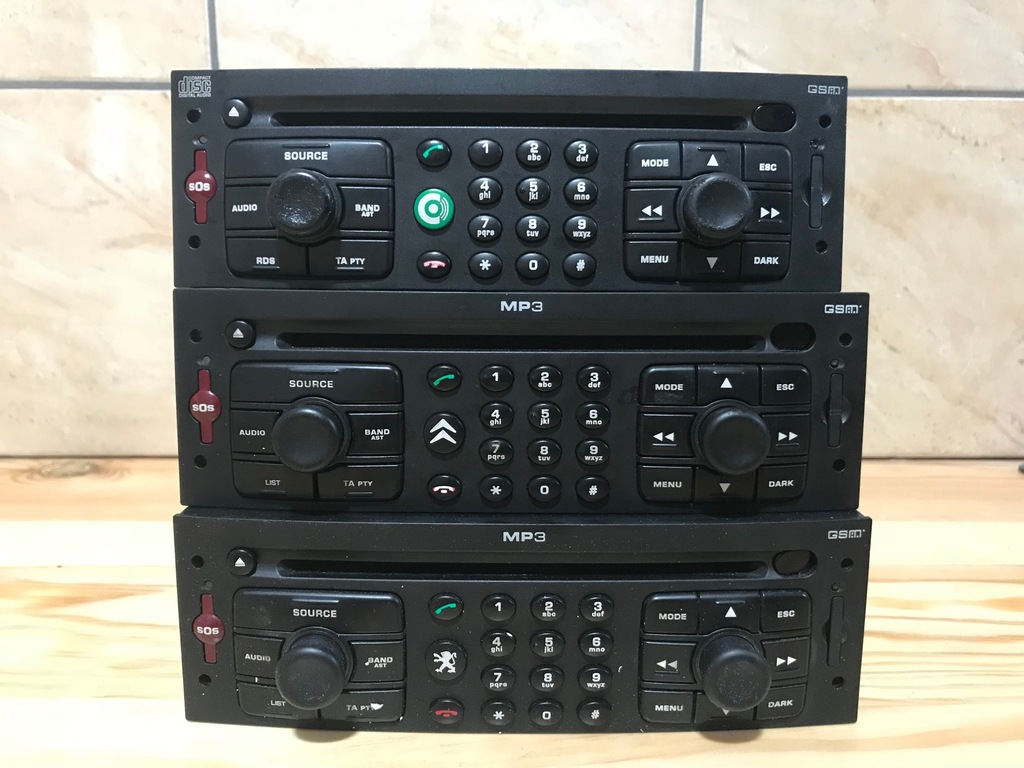 CITROEN C2 C3 C4 C5 C8 RT3 NAWIGACJA RADIO MENU PL - 7051973235 ...