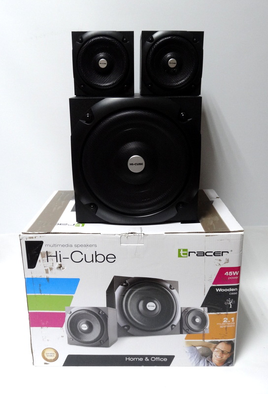 GŁOŚNIKI KOMPUTEROWE TRACER HI CUBE KOMPLET - 7244037352 - oficjalne archiwum Allegro