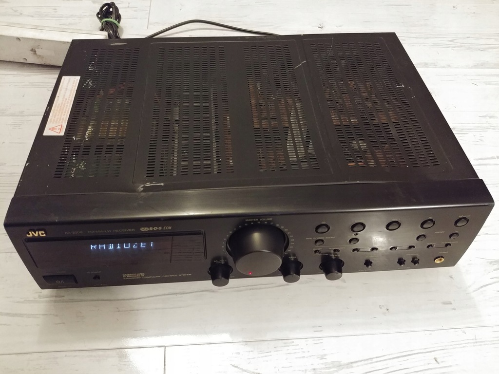 FAJNY AMPLITUNER JVC RX-230R RDS STEREO - 7733530311 - oficjalne archiwum Allegro
