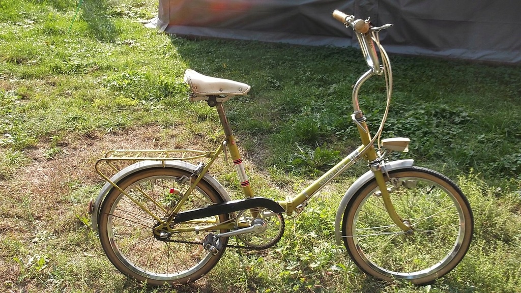 ROWER ROMET SOKÓŁ-3 BIEGI -SKŁADAK-KOŁA 20 RP.1973 - 7588486445 ...