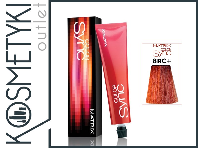 MATRIX Color Sync 8 RC+ Farba do włosów ton w ton - 7100309630 ...