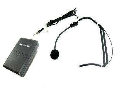 Mikrofon nagłowny bezprzewodowy, mikroport SEKAKU - 6869868436 - oficjalne archiwum Allegro