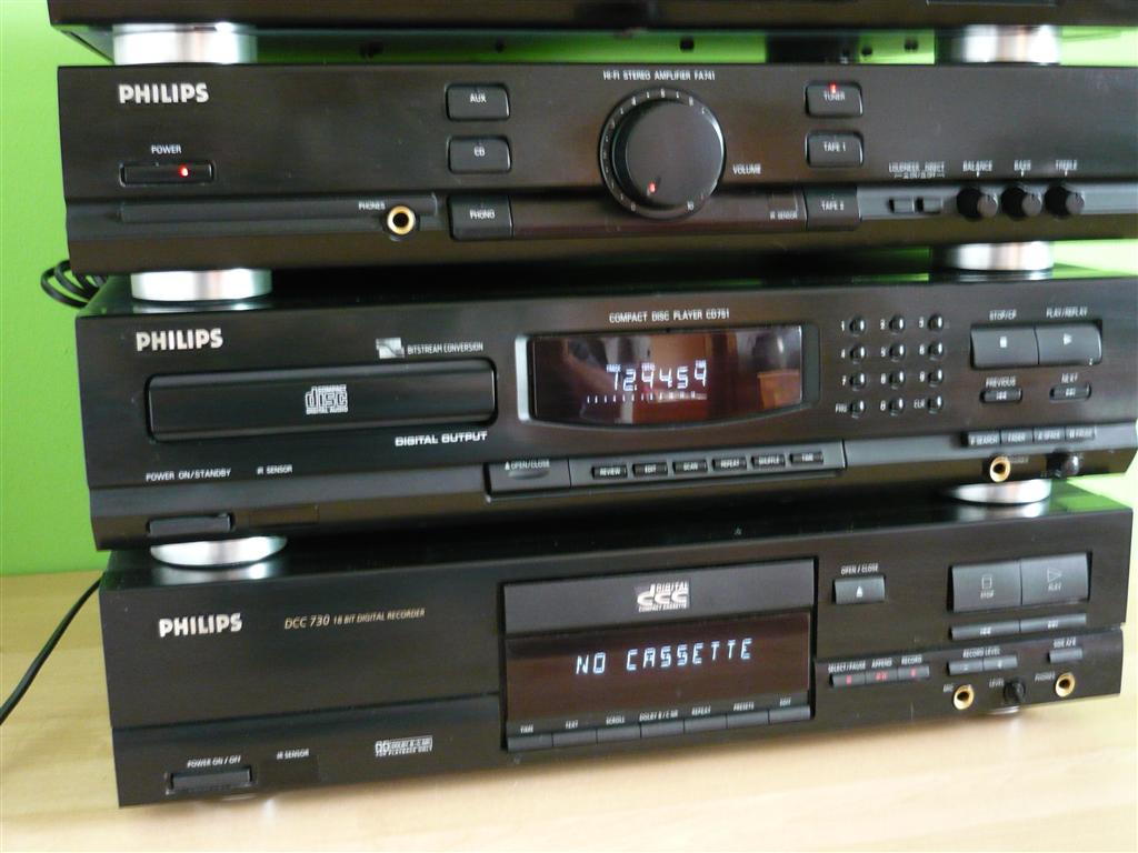 Wieża PHILIPS FA 741, CD 751, DCC 730, FT 741 - 7326651728 - oficjalne ...