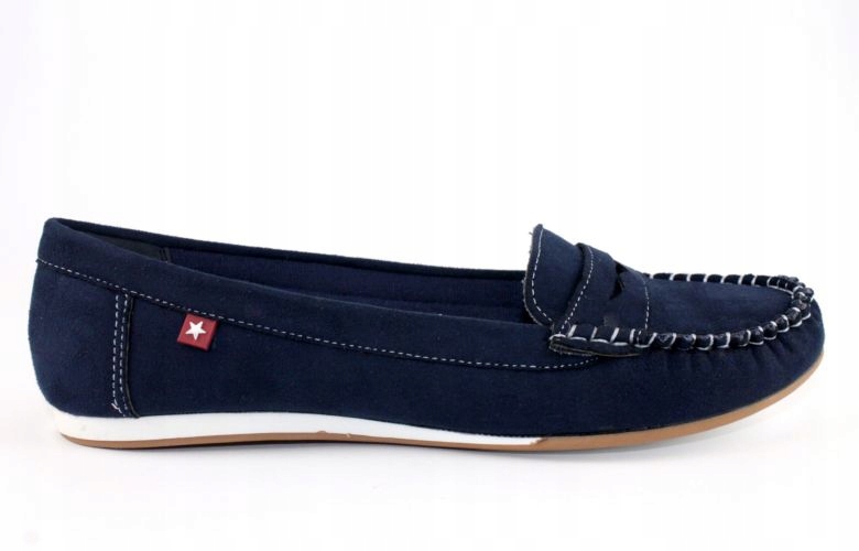 BIG STAR MOKASYNY DAMSKIE GRANAT DA368 R. 40 - 7742452344 - oficjalne ...