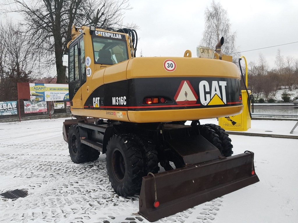 KOPARKA KOŁOWA CAT 316 C 318,315,313 - 7091131826 - oficjalne archiwum ...