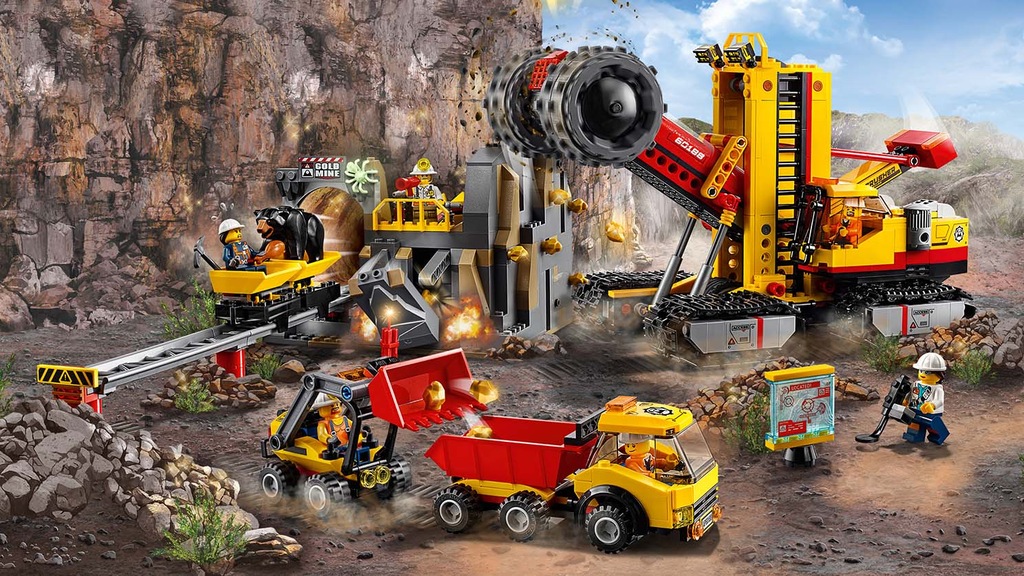 UWAGA NOWOŚĆ 2018!! LEGO CITY 60188 KOPALNIA - 7103679754 - oficjalne ...