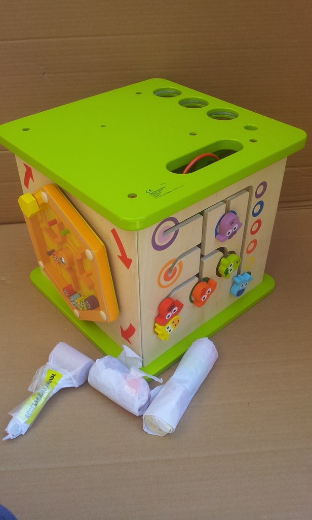 HAPE E1810 DUŻA KOSTKA EDUKACYJNA MOTORYCZNA - 7450756722 - oficjalne ...