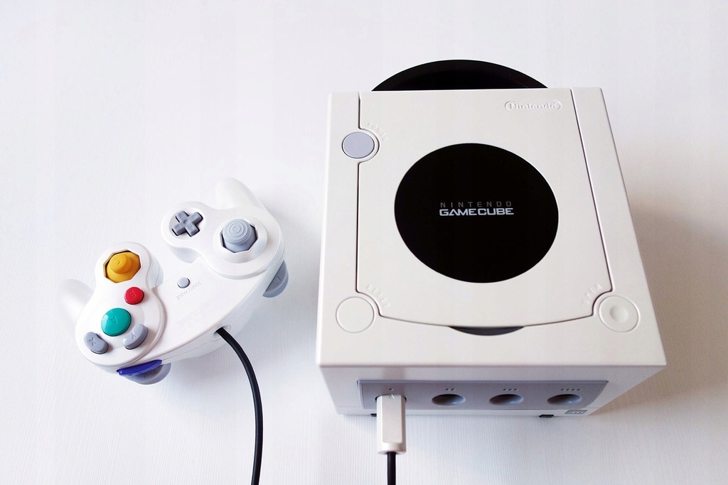 Nintendo Gamecube PEARL WHITE! komplet super stan! - 7605831469 ...