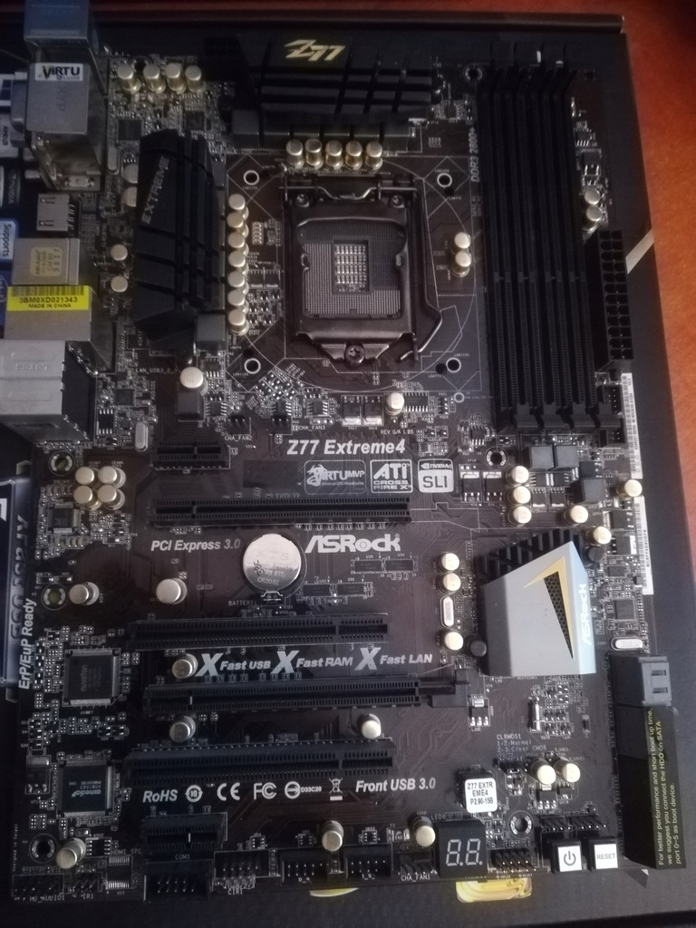 Płyta główna AsRock Z77 Extreme 4 Socket 1155 - 7613060878 - oficjalne archiwum Allegro