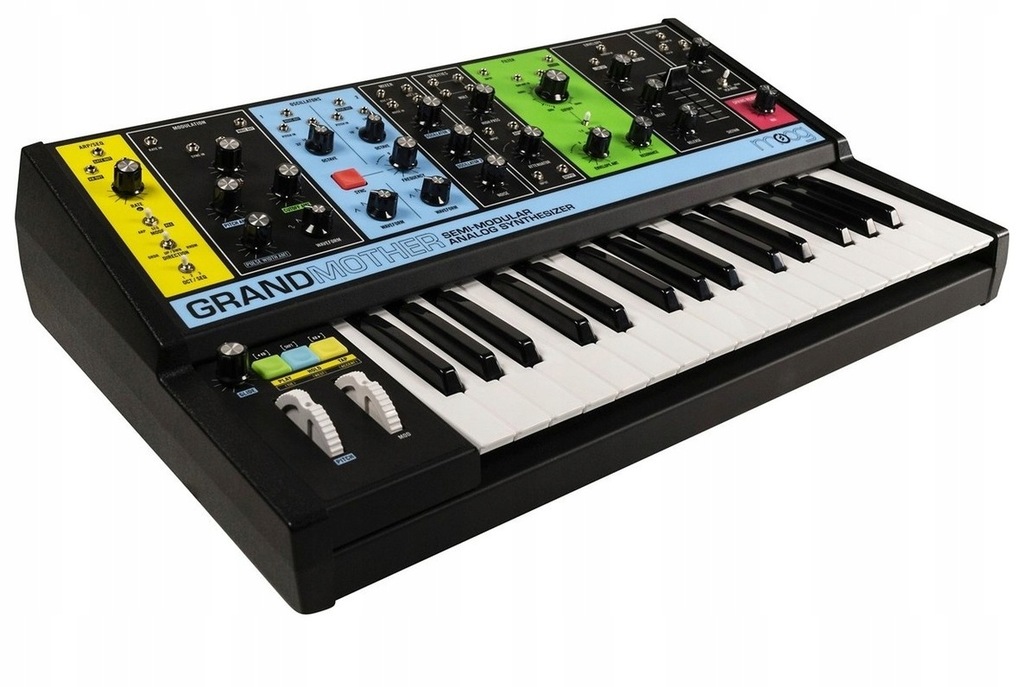 MOOG Grandmother SYNTEZATOR ANALOGOWY od ręki 24h - 7484037264 ...