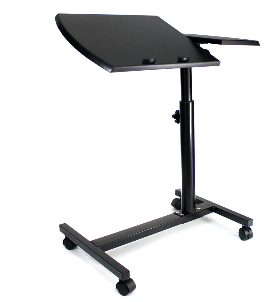 # BIURKO POD LAPTOPA PC SKŁADANY STOLIK KÓŁKA S1 - 7147092130 ...