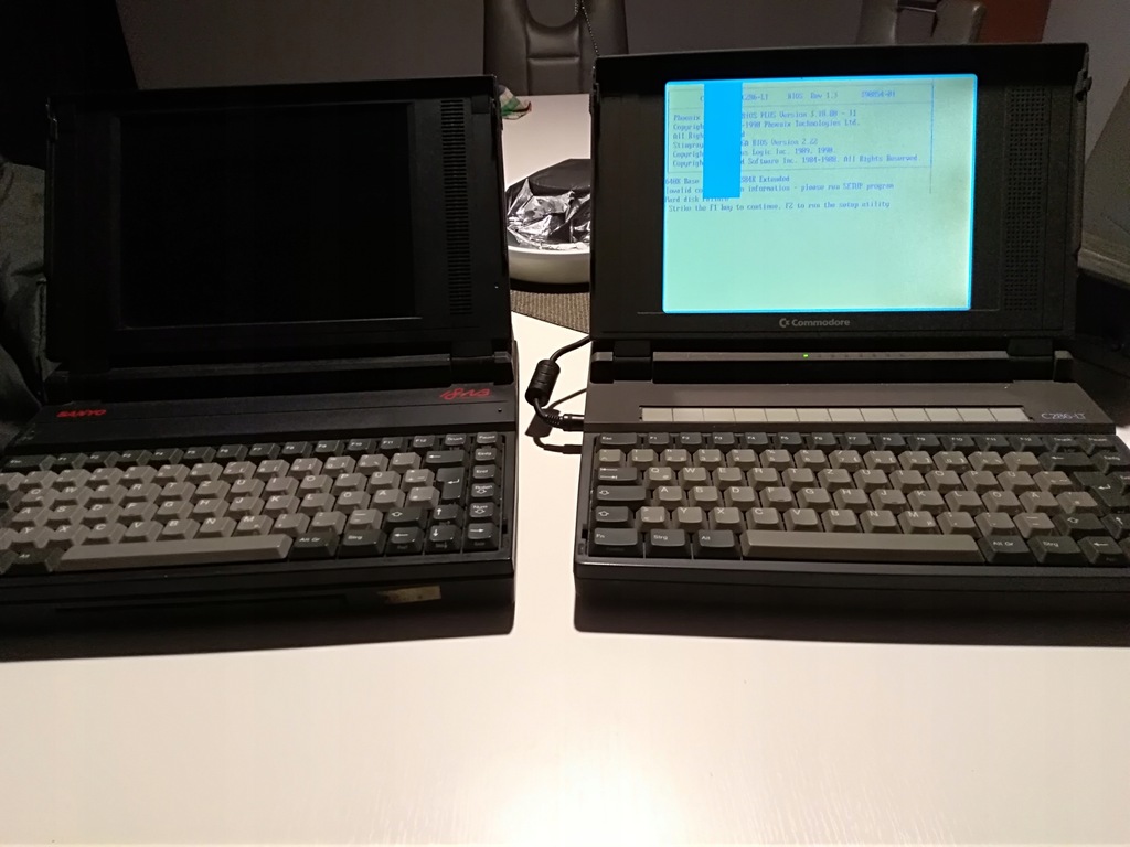 Laptop Commodore c 286lt, sanyo mbc, nie 386,486h - 7707615962 ...