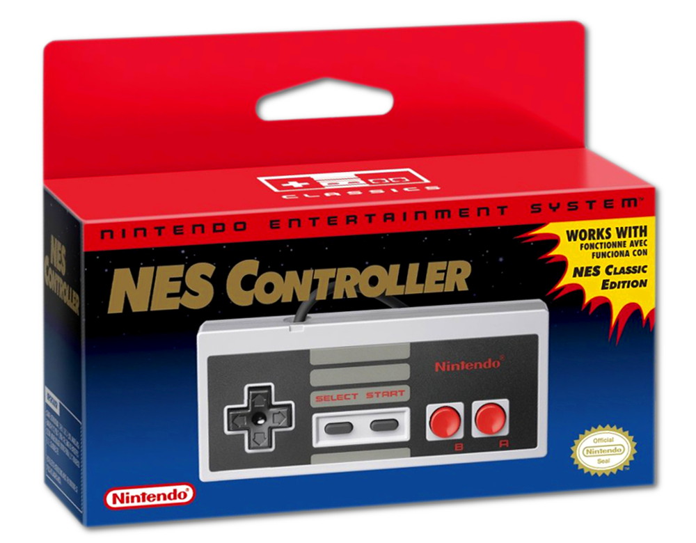 ORYGINAL NINTENDO CLASSIC MINI NES CONTROLLER PAD - 6823711873 ...