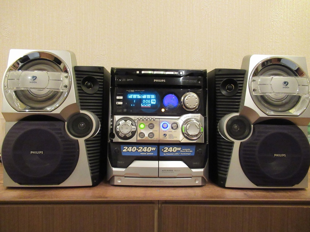 wieża Philips FW-C780 mini hifi system WooX - 7156555576 - oficjalne ...