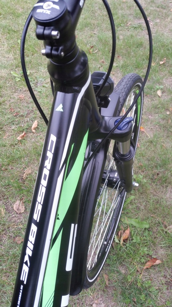 ROWER BULLS CROSS BIKE STREET HYDRAULIKA TARCZOWE - 7595091385 ...