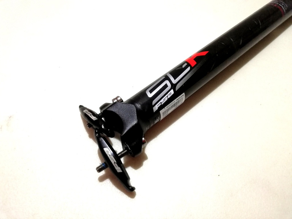 SZTYCA PODSIODŁOWA FSA SL-K CARBON 31,6x350mm [22] - 7372410853 - oficjalne archiwum Allegro